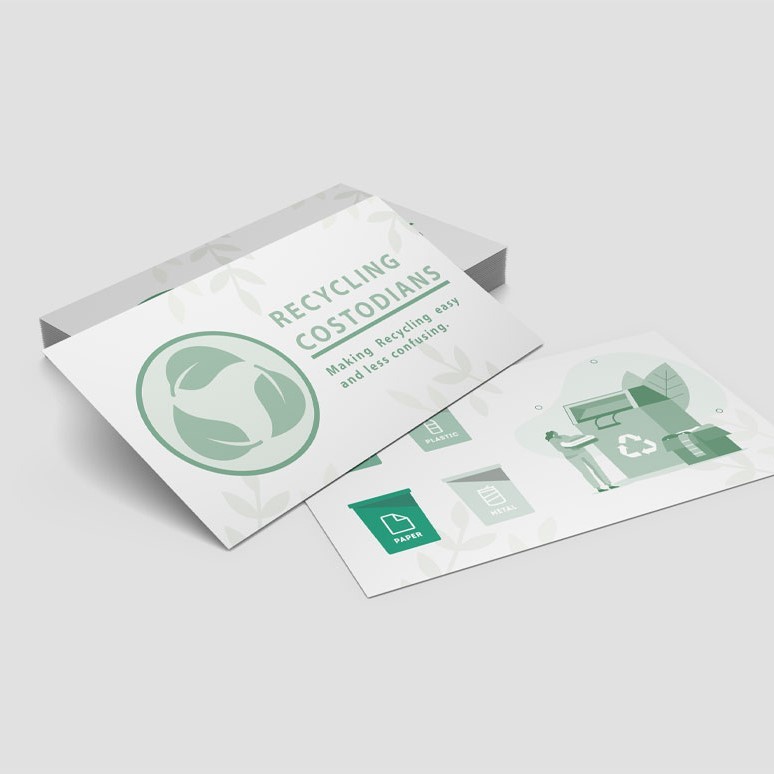 Business Cards - Recycled - Heatons Group