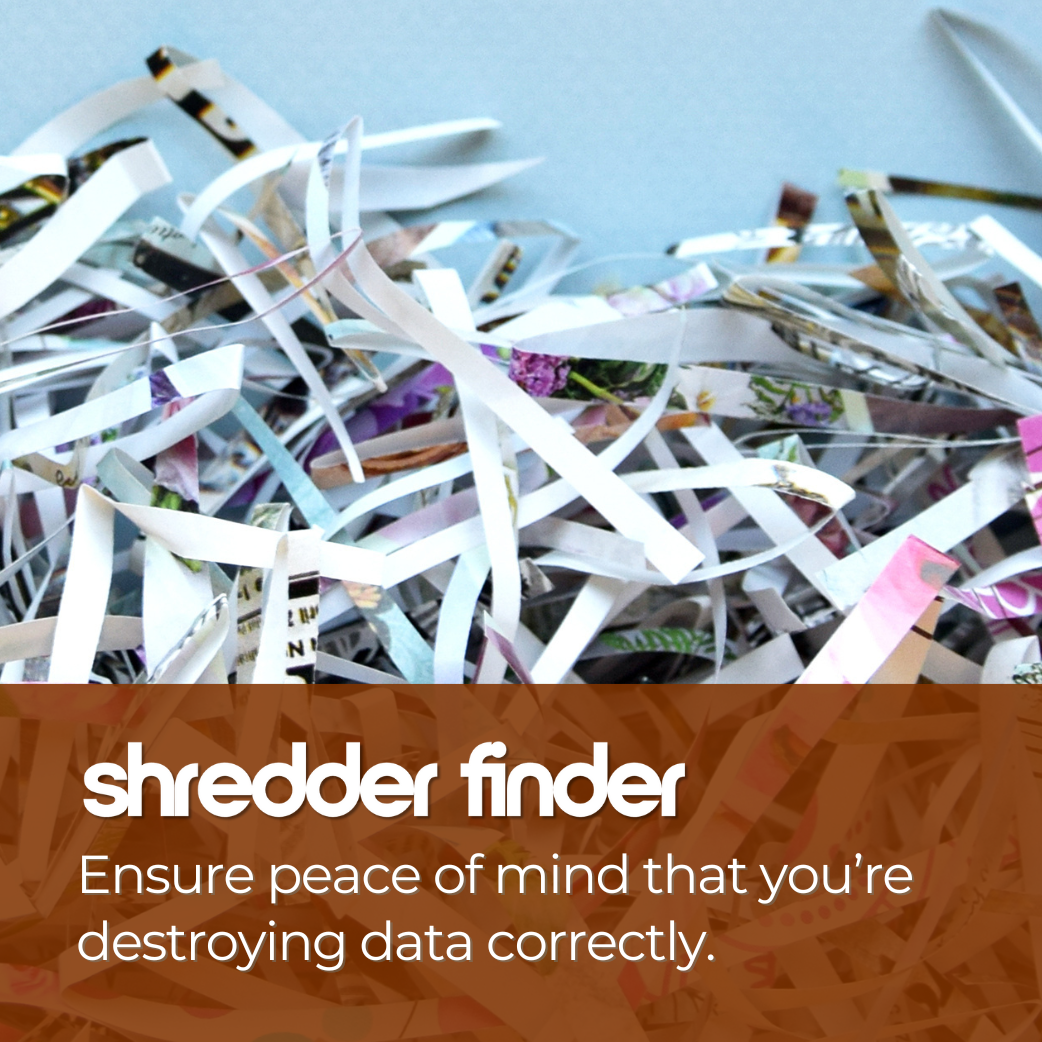 Shredder Finder