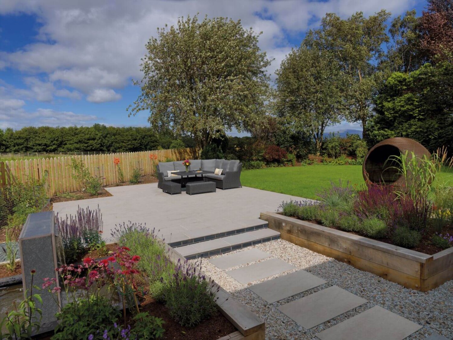 Alfa Bone Porcelain Paving 900 x 600 x 20mm