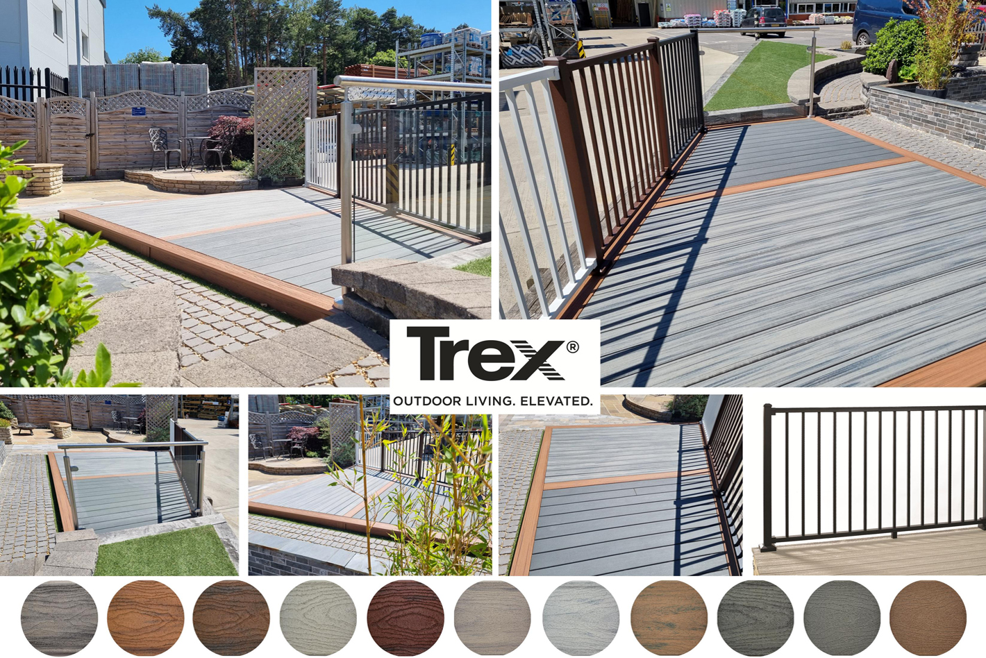 Trex Composite Decking Display