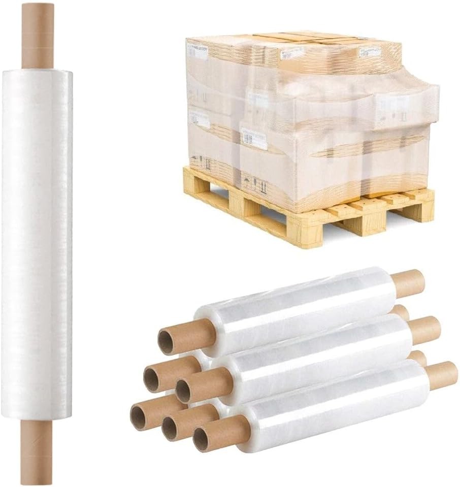 Clear Pallet Wrap Film 400mm x 300m x 20 Micron Extended Core