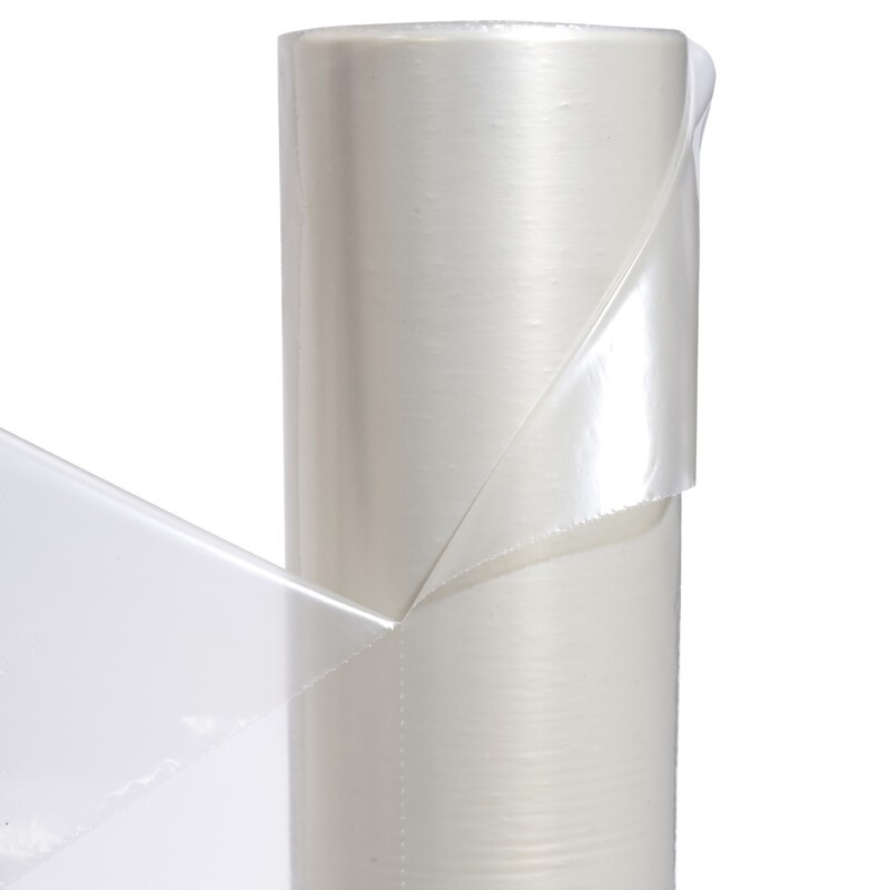Centre Fold Poly Film Clear 23kg Roll 1050/2100mm 87 Micron