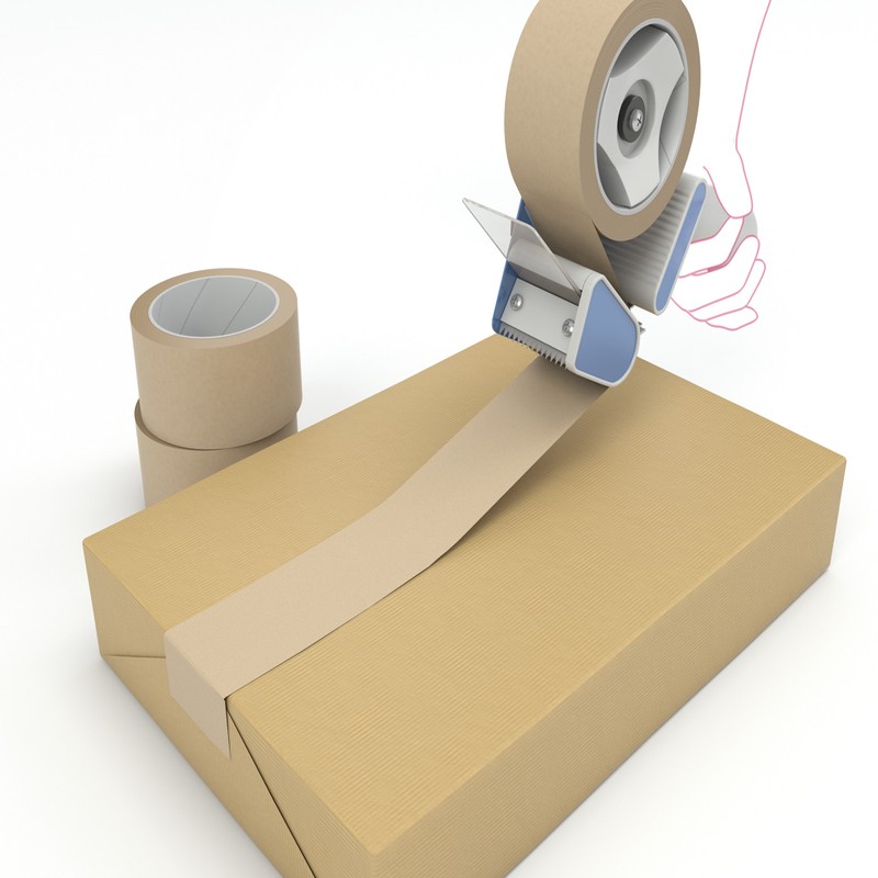 Kraft Paper Tape 48mm x 50m 90 Micron Solvent