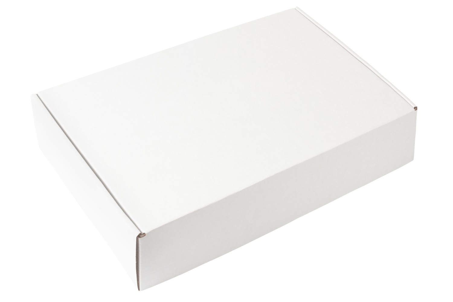 White Self Seal Postal Box With Easy Open Tear Strip 310 x 200 x 70mm