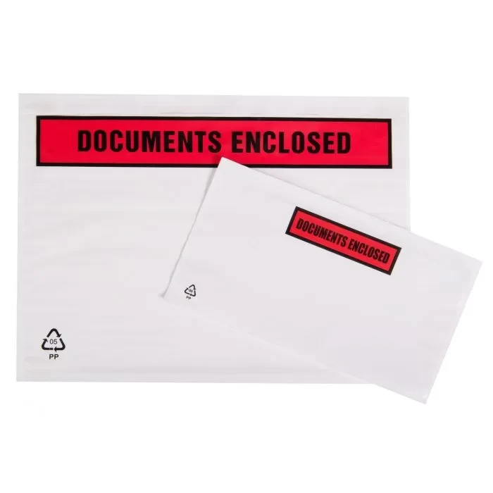 A5 Printed Document Enclosed Wallets Pack 1000