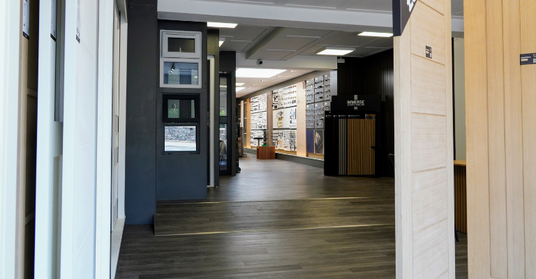 Now Open! Lancing Door, Window & Hardware Showroom