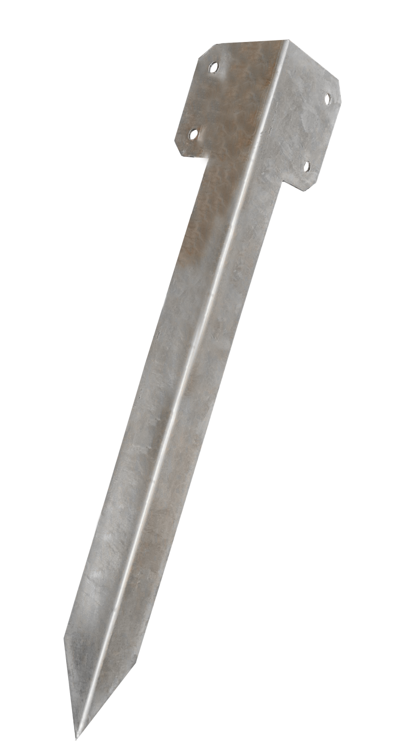 Sleeper Single Corner Spike Galv - 440mm