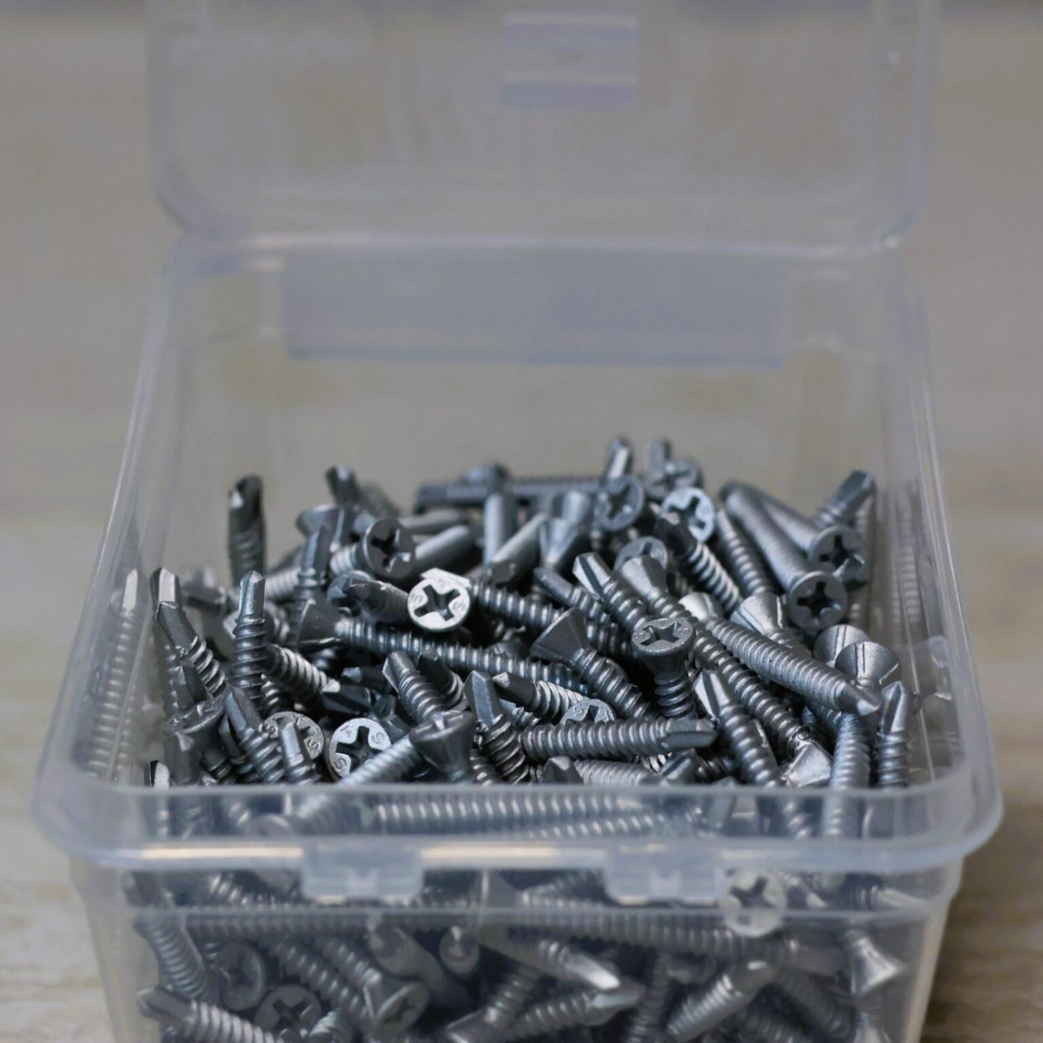 NoMorePly® 38mm External Render Fibre Cement Board Screws (250 per Box)