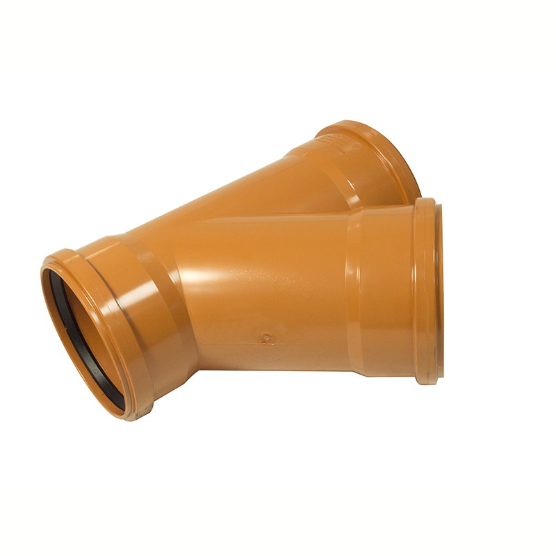 Equal Junction Triple Socket 45 DEG.