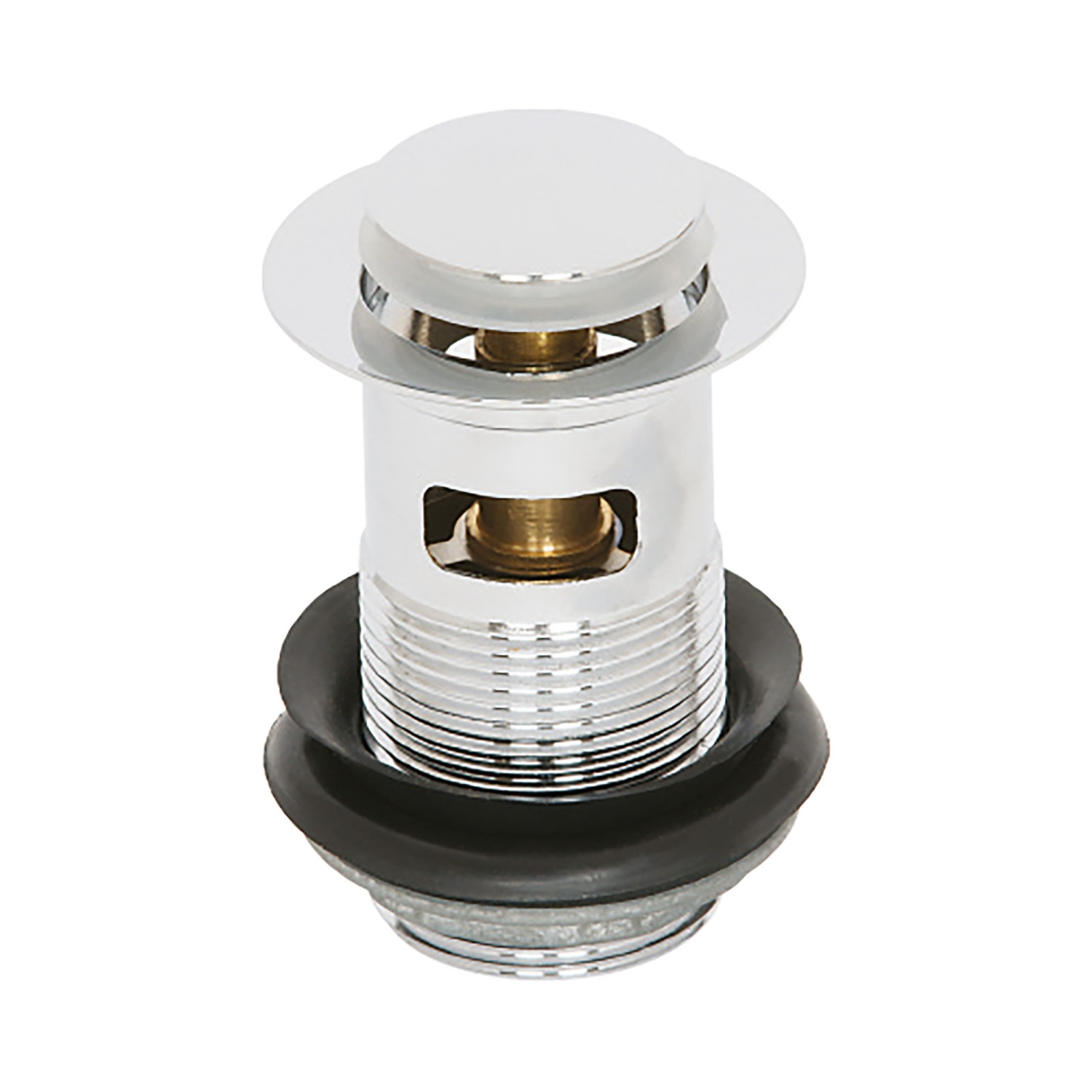 Fortune Ltd - BASIN WASTE MINI PUSH BUTTON SLOTTED (50)