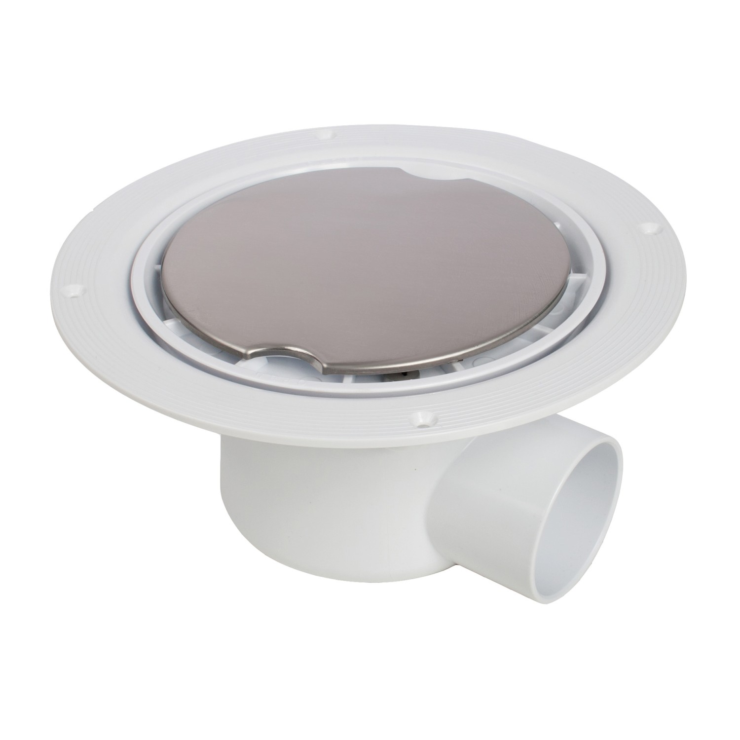 Fortune Ltd - SHOWER GULLY HORIZONTAL VINYL STAINLESS STEEL 50MM