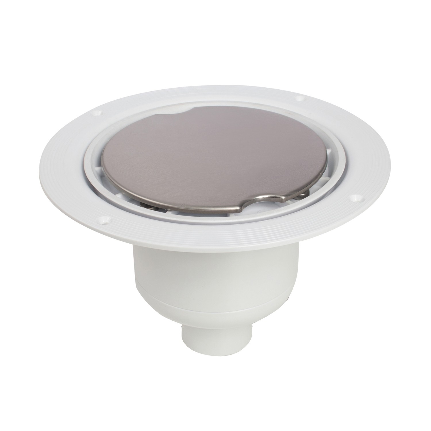 Fortune Ltd - SHOWER GULLY VERTICAL VINYL STAINLESS STEEL 50MM (12)