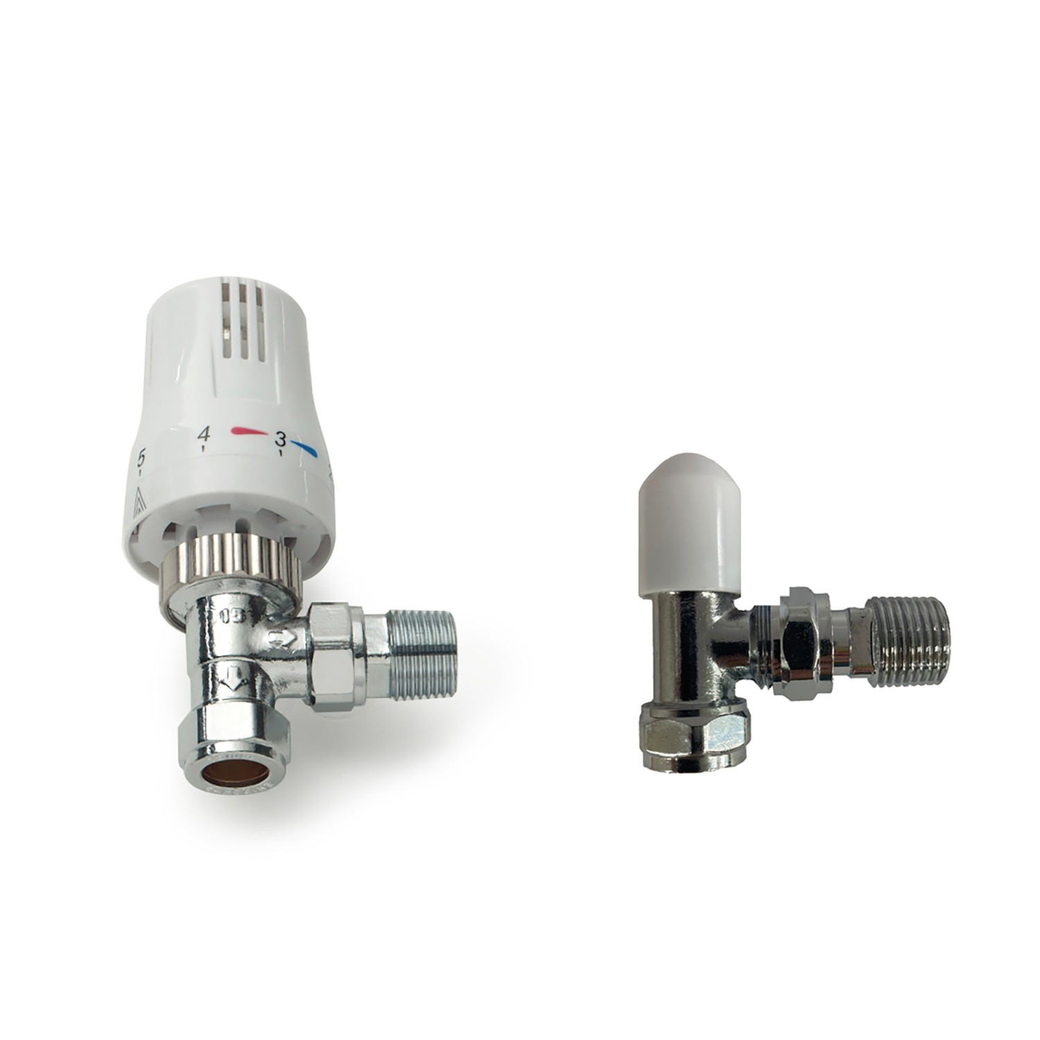 Fortune Ltd - RADIATOR VALVE TRV & LOCKSHIELD ANGLED (48)