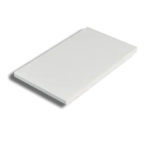 Kalsi White General Purpose Board 9mm x 125mm x 5m uPVC Flat Utility Trim