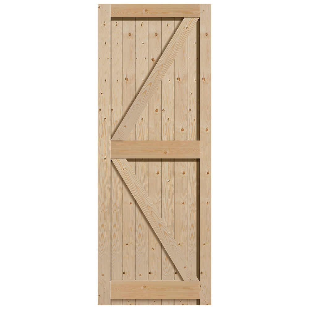 2'9" Framed, Ledged and Braced Pine Gate (838mm)
