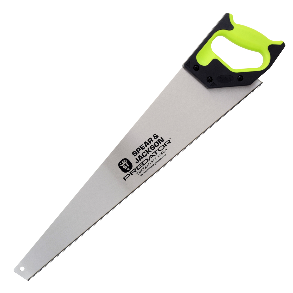 Spear & Jackson 550mm/22" Predator Second Fix Hand Saw