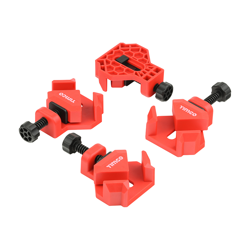 TIMCO 4 pcs Quick Corner Clamp Set