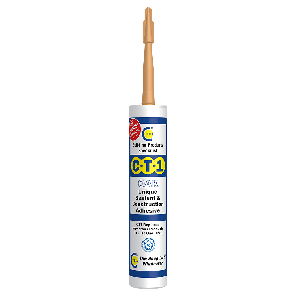 CT1 Oak Unique Sealant & Construction Adhesive 290ml