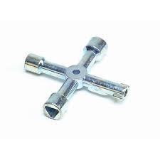 Multi-purpose 4-way key