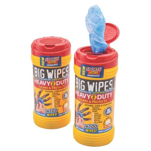 Heavy Duty Trade Wipes Twin Pack