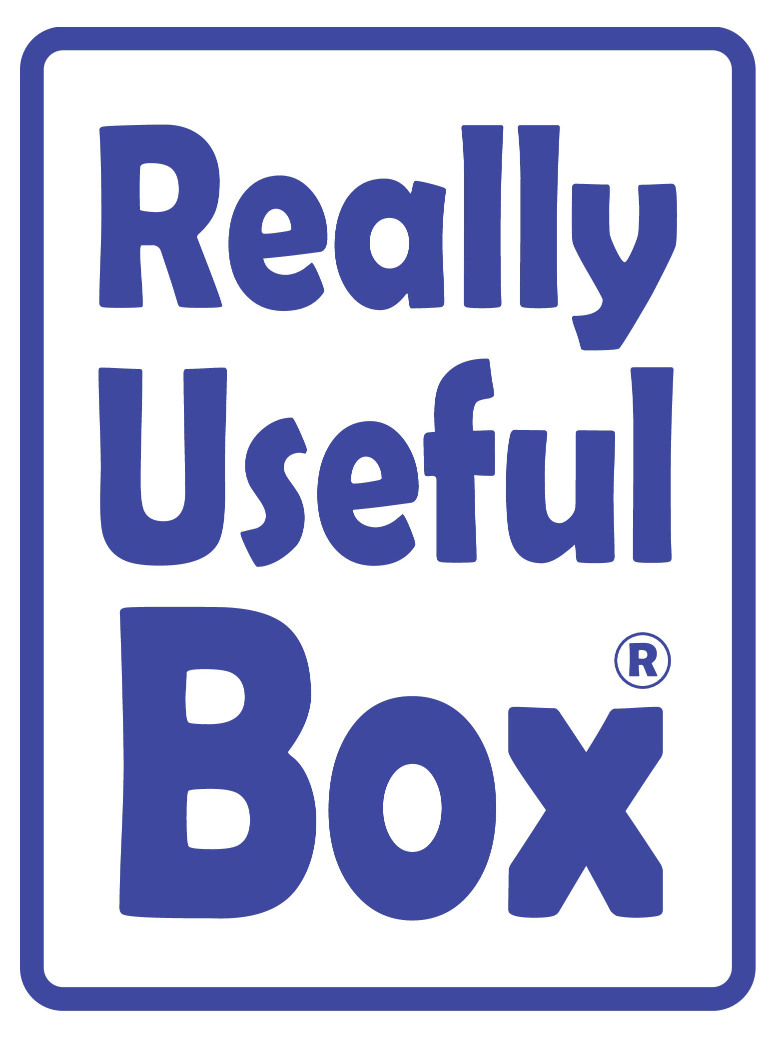Marvoy - Opaque blue Really Useful Box® containers